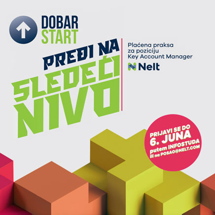 NELT KONKURS ZA PLAĆENI EDUKATIVNI PROGRAM „DOBAR START 5“ - Nira Press