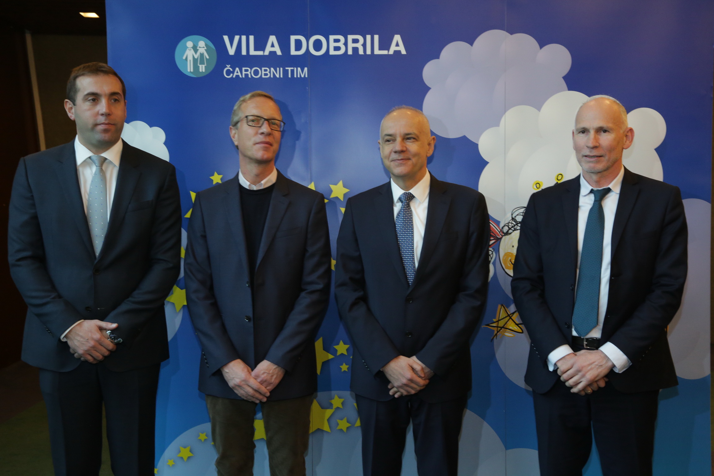 Slavko Gak, Andre Rinnensland, Prof. dr Zoran Radojičić, Romuald Le ...