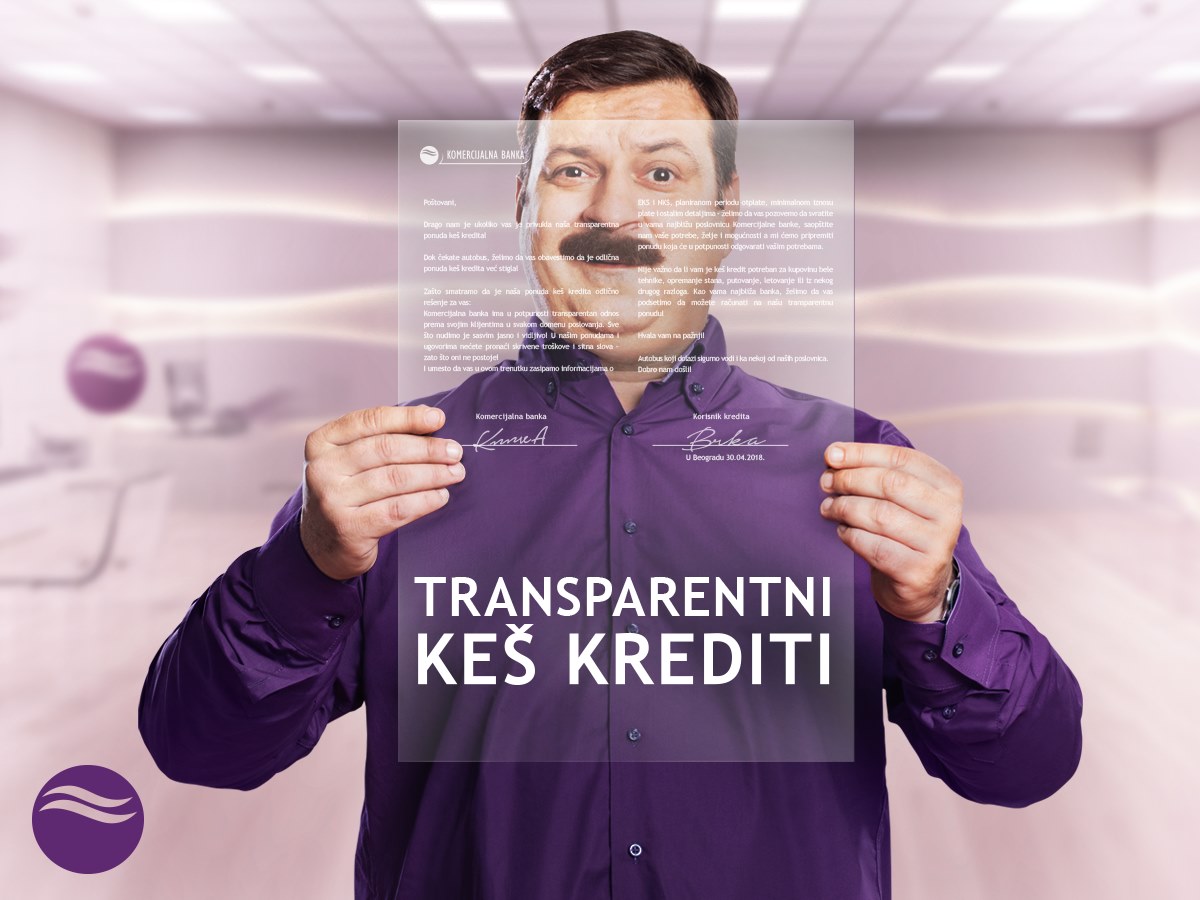 Keš krediti Komercijalne banke - Nira Press