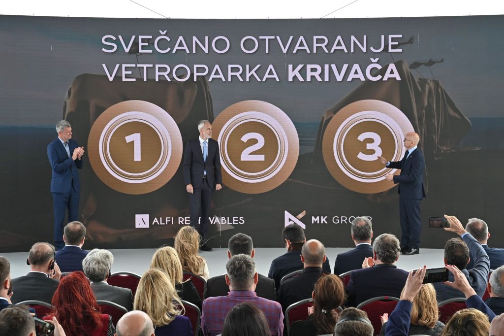 MK Grupa otvorila vetropark Krivača kod Golupca, jedan je od najvećih u ...